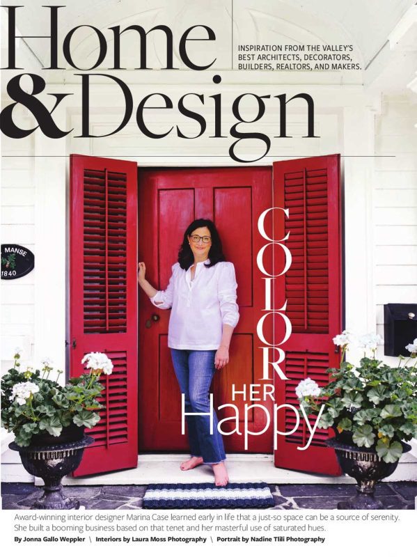 Colorful Interior Designers – Marina Case of The Red Shutters